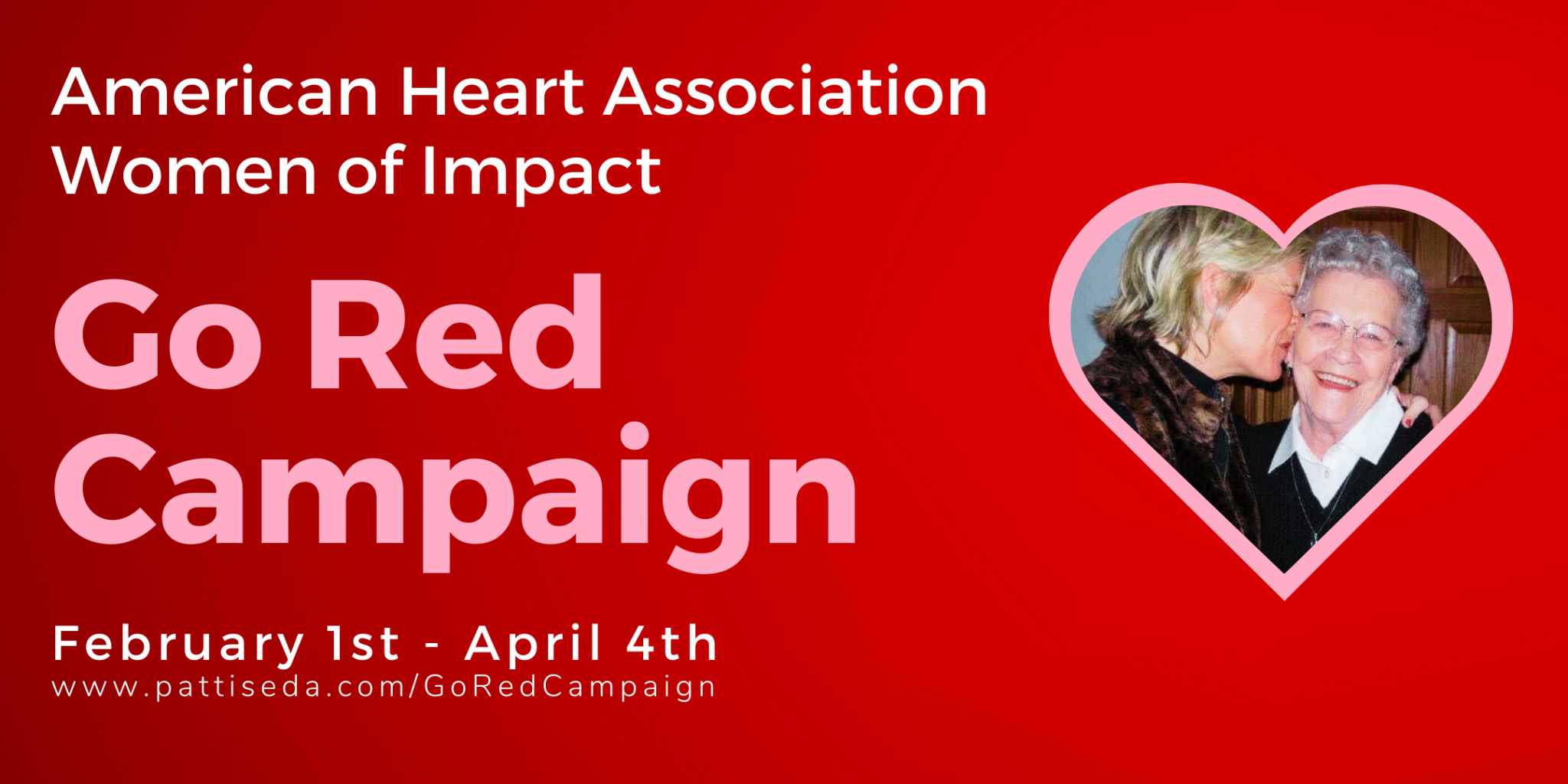 Go Red Campaign - Patti Seda